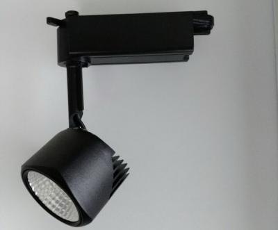 Cina 30w 3 luci della pista del soffitto dei cavi LED, riflettori neri della pista del soffitto dell'alloggio in vendita