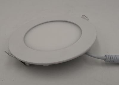 Cina Il diametro 120mm della luce di pannello del Super Slim LED 6w 3000K ha condotto l'illuminazione messa piano in vendita
