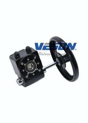 China Hand Wheel Operated Declutchable Manual Override For Rotary Pneumatic Actuator for sale