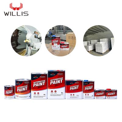 China Tinta Automotiva Willis Brand, Resina Epóxi, Resina Acrílica, Pistolas de Pintura, Tinta para Carroceria, Diluente, Endurecedor para Tinta Automotiva, Verniz, Tinta Automotiva 1K e Cores Múltiplas de Secagem Rápida, Serviços OEM e ODM à venda