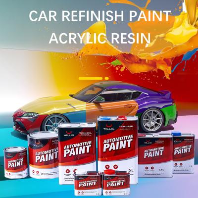 China Tinta Automotiva Willis Brand, Resina Epóxi, Resina Acrílica, Pistolas de Pintura, Tinta para Carroceria, Diluente, Endurecedor para Tinta Automotiva, Verniz, Tinta Automotiva 1K e Cores Múltiplas de Secagem Rápida, Serviços OEM e ODM à venda