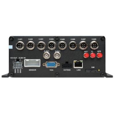 China Jasanwit 8CH Full 960H HDD Mobile DVR With H.264 Network Backup Local Playback automobile dvr for sale