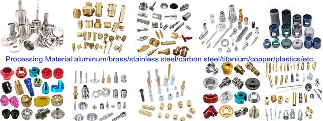 Various CNC machined metal parts