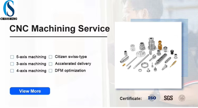 CNC machining service overview