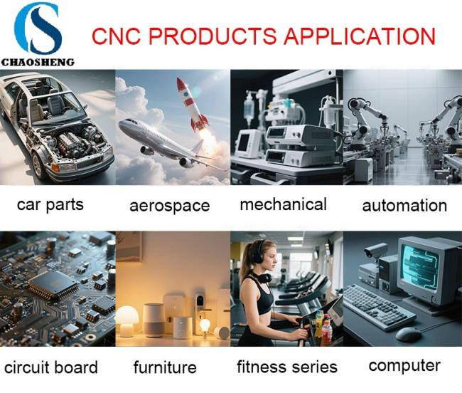 Additional CNC machined parts examples
