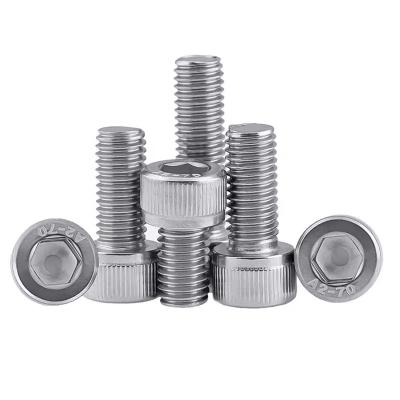 China Black 304SUS Hexagonal Socket Head Screw Bolt M1.6 M2 M2.5 M3 M4 M5 M6 M12 for sale
