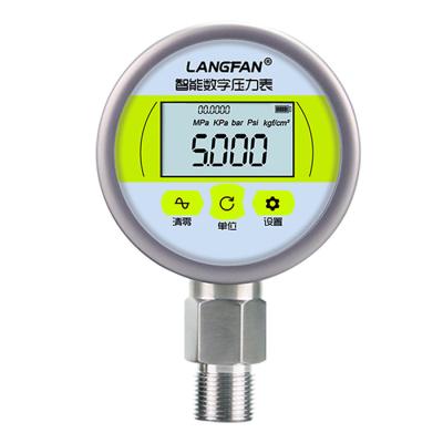 中国 高精度理性的なLCDの表示のデジタル圧力計/圧力計 販売のため