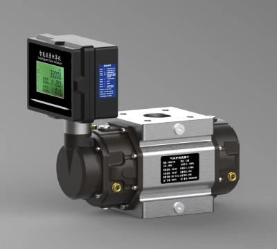 China Yunyi Medidor de flujo de GLP digital de alta precisión Métro de flujo de raíz de gas natural de metano inteligente OEM con soporte de conexión de hilos de aceite de aire en venta