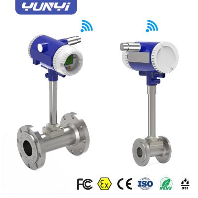 China YFVW300C Medidor de flujo de vórtices inalámbrico en venta