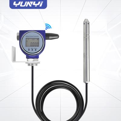 중국 Yunyi Iot 원격 무선 4G 위성 수위 센서, 깊은 우물 지하 수위 측정 기기 잠수형 판매용