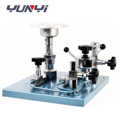 China Kolben kalibrieren Manometer-Leergewicht-Prüfvorrichtung mit Digital Lcd zu verkaufen