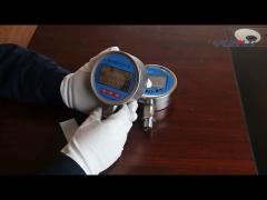 High Precision 4-20mA Digital Pressure Gauge Meter Digital Manometer Pressure Gauge Calibrator Standard Pressure Gauge