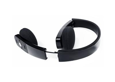 China Handsfree A2DP Black Mini Foldable Bluetooth Headphones For Music And Calls for sale