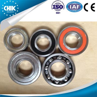 Cina cuscinetti a sfera radiali della scanalatura profonda di durezza 60-64HRC per la bici, automobile, motociclo in vendita