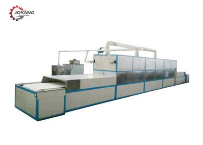 Cina essiccatore industriale del riscaldamento di alta efficienza dell'apparecchiatura a microonde del tunnel 30KW in vendita