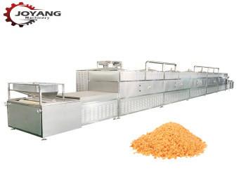 China Temperatura de la secadora de las migas de pan del equipo de microonda de los gris plateados ajustable en venta