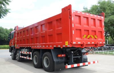 중국 샤크만 X3000 8X4 덤프 트럭 430hp LHD 틱퍼 트럭 위하이 400hp 엔진 판매용