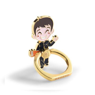 中国 高い等級の可動装置の背部リング ホールダー、サムスンはホールダーのマンガのキャラクタの形を鳴らします 販売のため