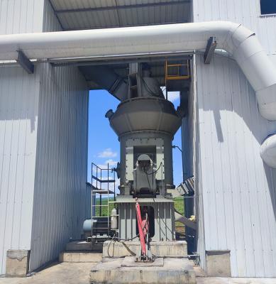 Cina Capacità personalizzabile mulino verticale di bentonite con 55-630 KW di potenza motoria e 10-40 Um di finezza del prodotto in vendita