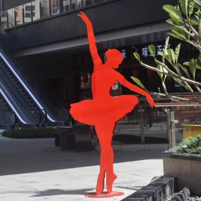 Cina Uomo di camminata Art Sculpture di Sculpture Stainless Steel del ballerino di balletto della ragazza in vendita