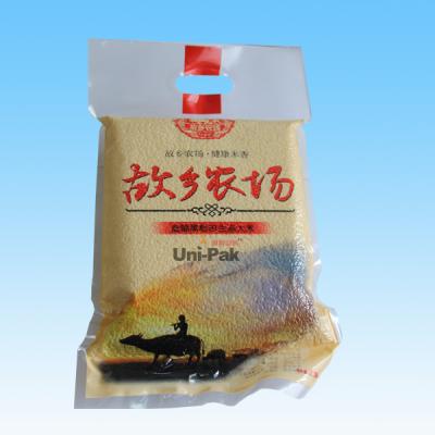 Cina Di plastica stia la borsa su d'imballaggio sotto vuoto, BPA liberamente, commestibile PET/NY/PE laminato con la chiusura lampo in vendita