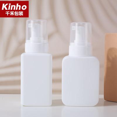 Cina Flacone cosmetico quadrato da 300 ml, disinfettante per le mani, detergente per il viso, sapone liquido, flaconi cosmetici in HDPE in vendita