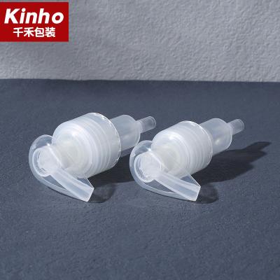 China Bomba de loção cosmética de plástico reciclado 24 mm 28 mm Mola externa totalmente de plástico à venda