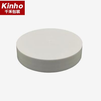 Cina Tappo per bottiglia cosmetico da 47 mm, coperchi a vite da 68 mm, 89 mm, lisci per barattolo cosmetico, modello in legno bianco in vendita