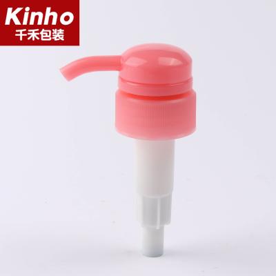 China Bomba de loção cosmética 4cc parafusada cabeça redonda de saída grande 28/410 33/410 dispensador vazio à venda
