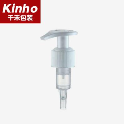China Bomba de loção cosmética PP 24 mm 28 mm dispensador de mão plástico reciclado esquerda direita trava de torção à venda