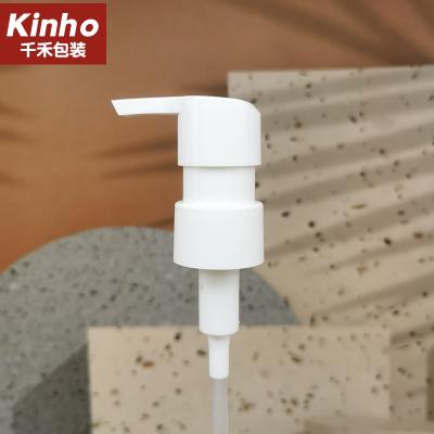 Cina 24/410 Long Nozzle Plastic Cosmetic Lotion Pump Left Right Lock Liquid Dispenser For Oil in vendita