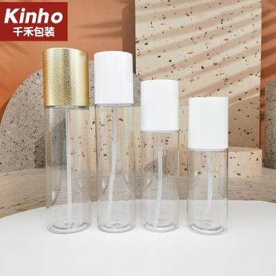 Cina Full Cap Cosmetic PET Bottle Spray Lotion Serum Bottle Refillable 30ml - 200ml in vendita