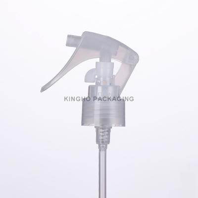 Cina 20/410 24/410 Mini Trigger Sprayer Mouse Nozzle Atomizzatore di plastica Pompa di acqua di nebbia in vendita