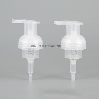 Cina Dispensatore di sapone in schiuma di plastica pompa blocco sinistra-destra interruttore lavaggio del viso 40MM 0,8CC in vendita