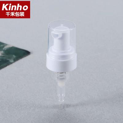 Cina 28/400 Pompa di sapone di plastica a schiuma Dispensatore di pompe per lavaggio a mano con tappo per bottiglia di mousse in vendita