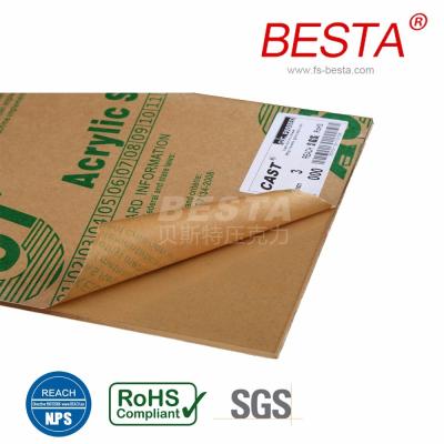 Κίνα OEM 7mm 10mm Διαφανή Ακρυλικά φύλλα για την αντοχή του ενυδρείου στις καιρικές συνθήκες προς πώληση