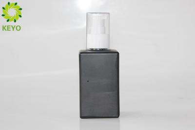 Cina La pompa di vetro di colore nero imbottiglia l'uso d'imballaggio di correttore 120ml/lozione in vendita