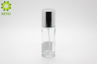 Cina Bottiglia vuota del fondamento della spalla diritta con il vetro trasparente della pompa 40ml fatto in vendita
