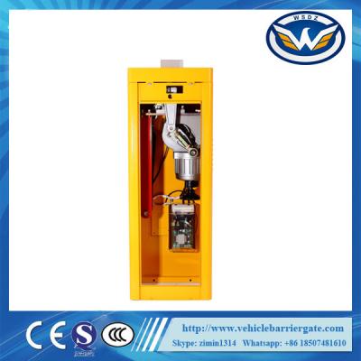 Cina Portone intelligente rosso della barriera del motore a corrente alternata di giallo per il sistema del parcheggio dell'automobile in vendita