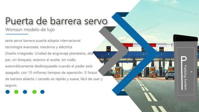China Sistema auto de reinstalación fácil de la puerta de la barrera con el brazo izquierdo o a la derecha orientado en venta