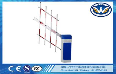 China Sistema automático de estacionamiento de automóviles con compuerta de barrera de doble brazo de dirección 8 metros de auge en venta