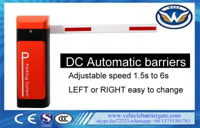 China Tiempo automático durable del motor IP44 1.5-6s del sistema de barrera de la puerta DC para arriba/abajo en venta