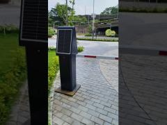 Integrated Solar Barrier Gate With 3RD Generation Barrier