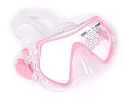 China Máscara do mergulho do rosa do silicone do produto comestível/máscara mergulhador do rosa para nadar à venda