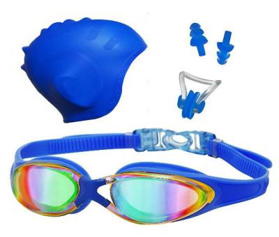 Cina Occhiali di protezione adulti Anti-UV di nuotata, occhiali di protezione di nuoto di Anti-perdita per gli uomini e donne in vendita