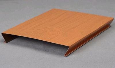 China 0.9mm Aluminum Metal Ceiling Wind Load Resistant Fireproof S Strip Metal Plank for sale