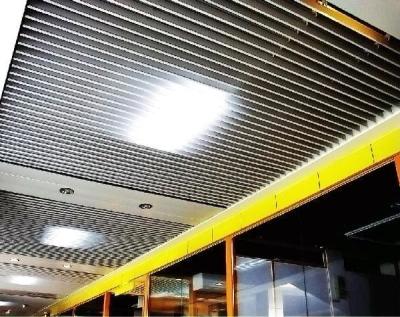 중국 200x3000mm 알루미늄 금속 천장 비 스크린  0.5 밀리미터 두께 판매용