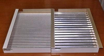 중국 ISO9001 알루미늄은 패널 1500X5000mm 주문형 색을 주름지게 했습니다 판매용