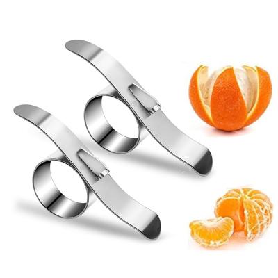 Cina Anello in acciaio inossidabile 430 Mini Size Peeler di frutta Cucina Gadget Manuale Peeler di arancione in vendita