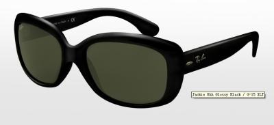 Cina Lente nera lucida LAYBONEJackie Ohh RB4101 601 di G -15 XLT della struttura di protezione degli occhi in vendita